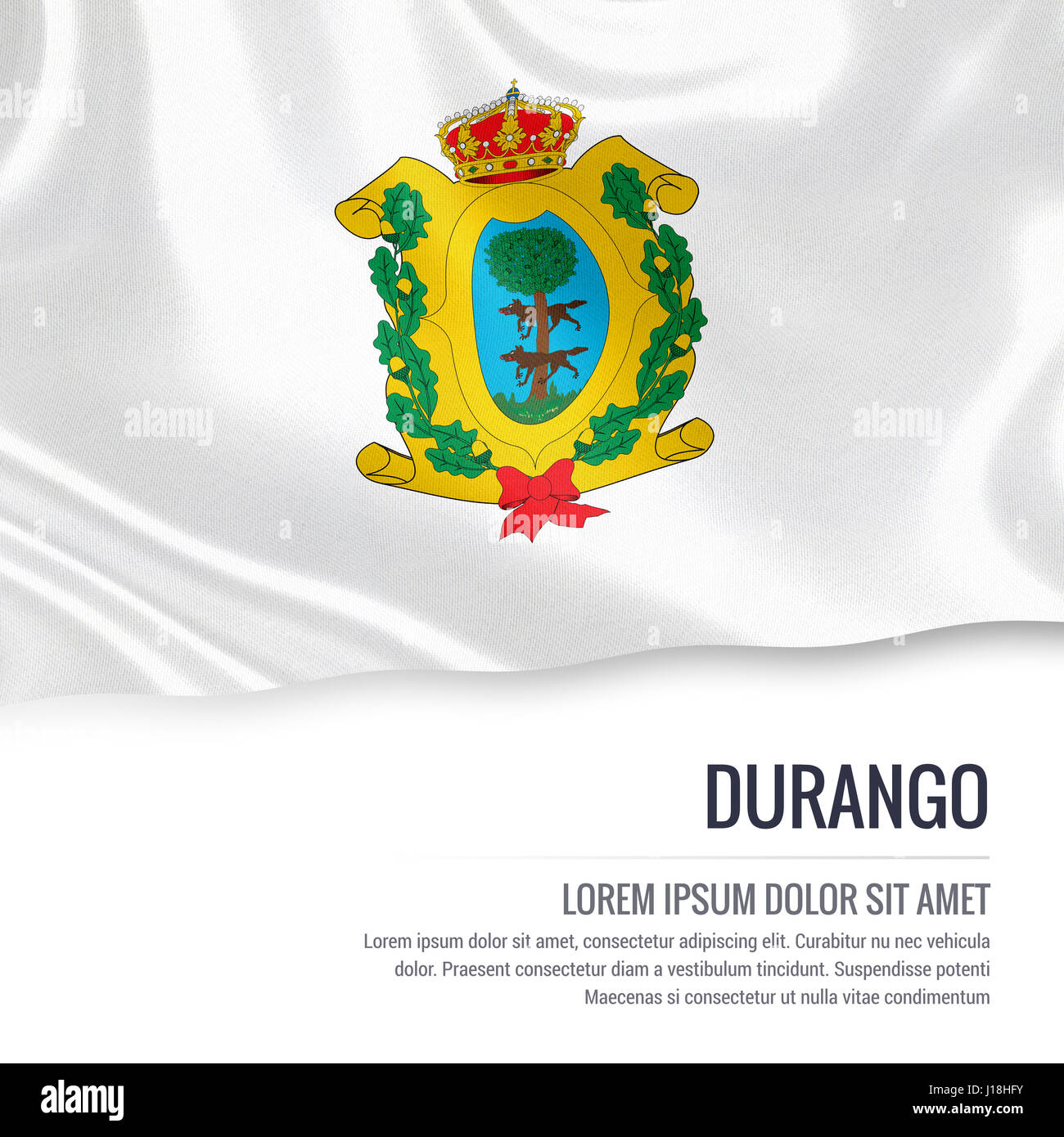 Drapeau de durango Banque de photographies et d’images à haute ...