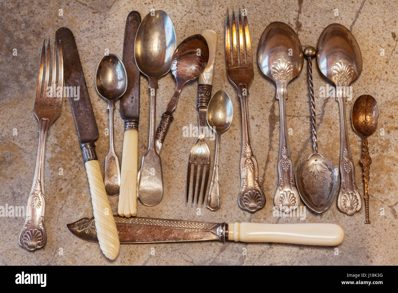 Collection de couverts Banque de photographies et d’images à haute ...