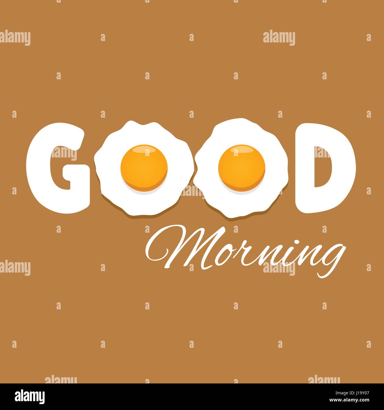 Bon matin Banque d'images vectorielles - Alamy