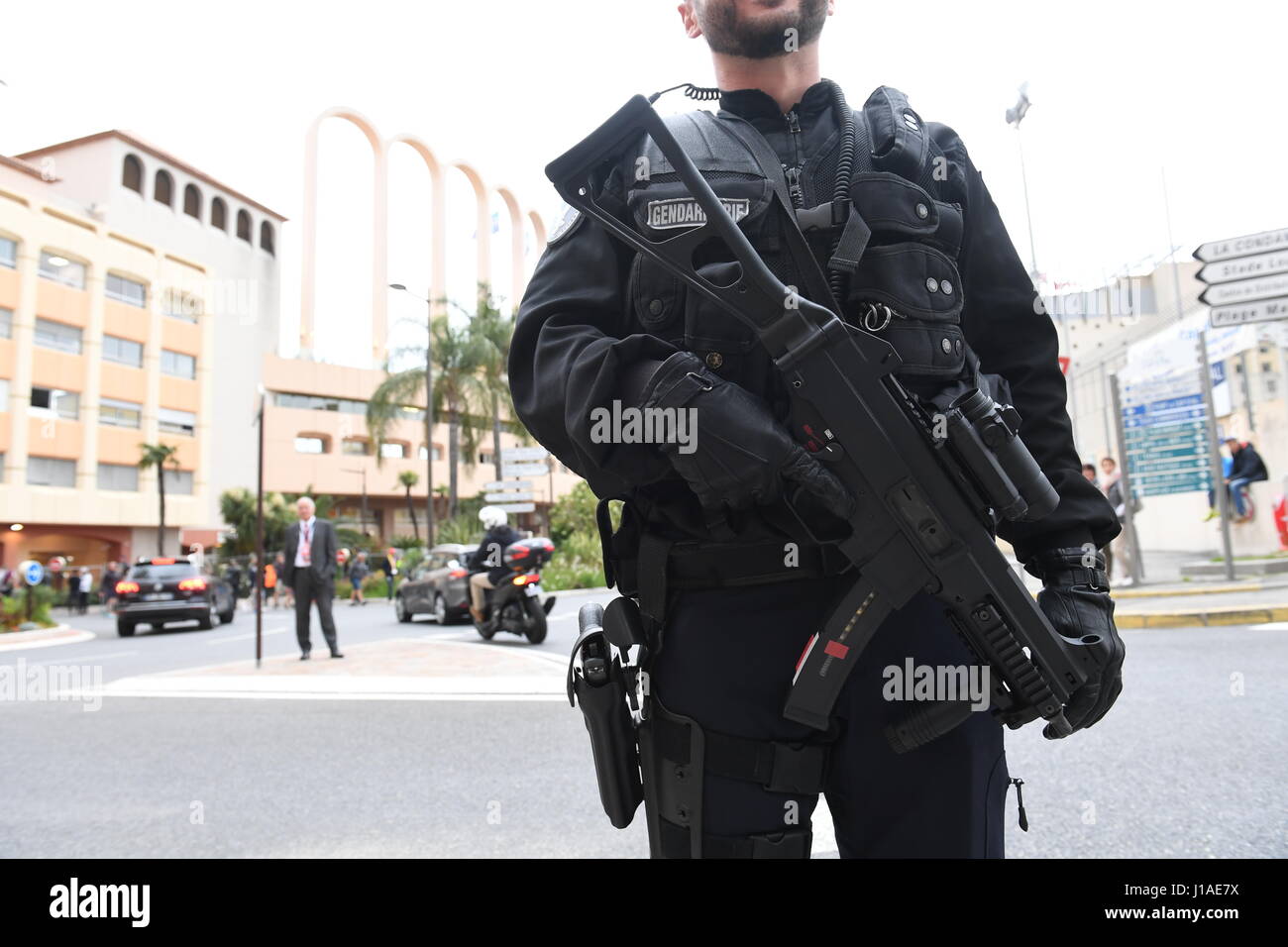 La police de monaco Banque de photographies et d’images à haute ...