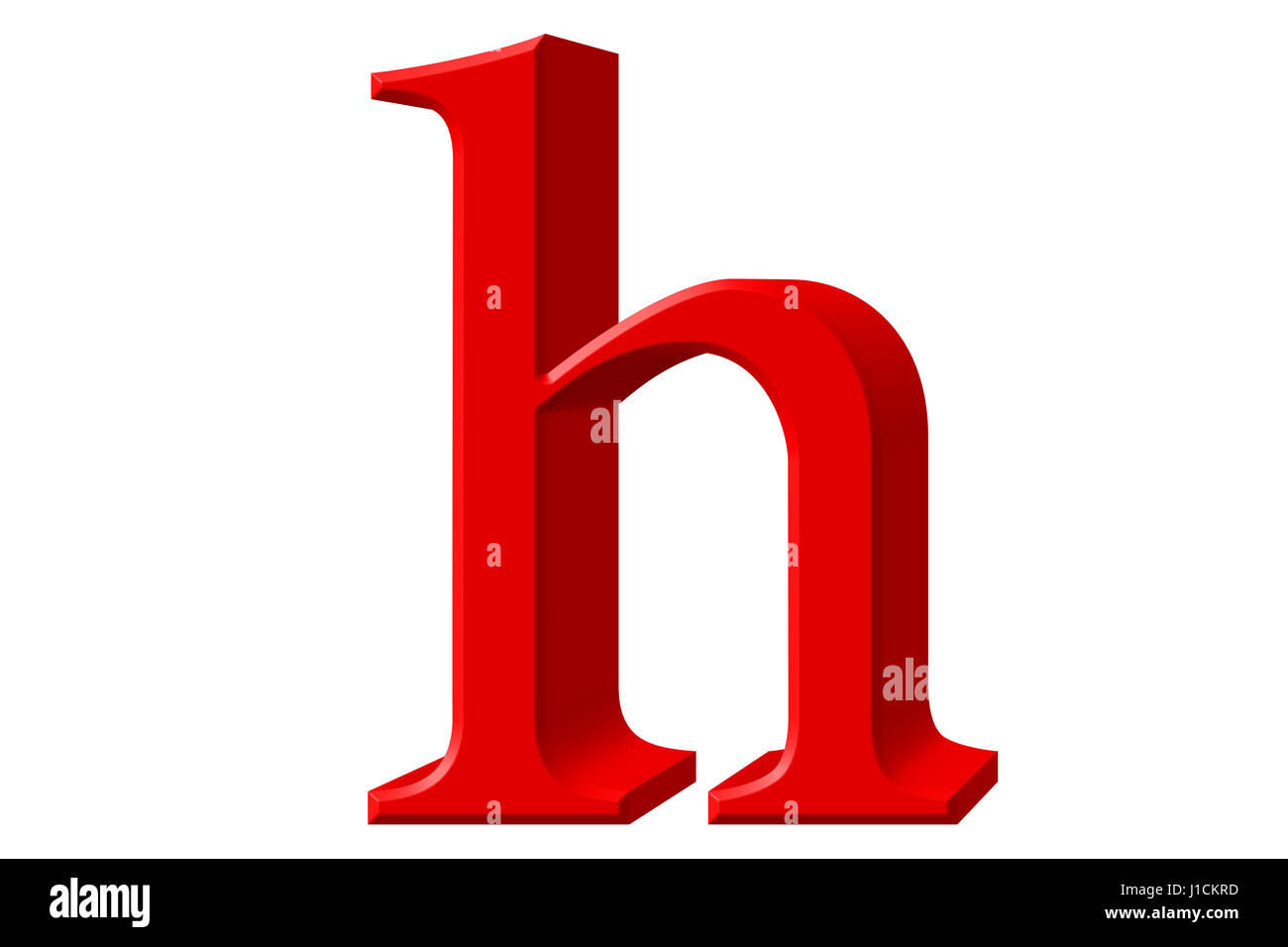 Letter h lowercase Banque de photographies et d’images à haute ...