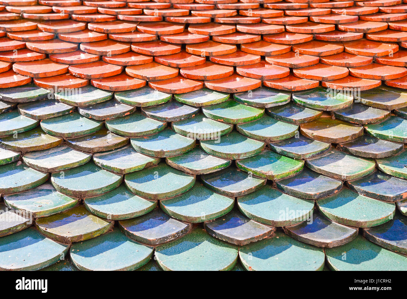 Roof tiles texture Banque de photographies et d’images à haute ...
