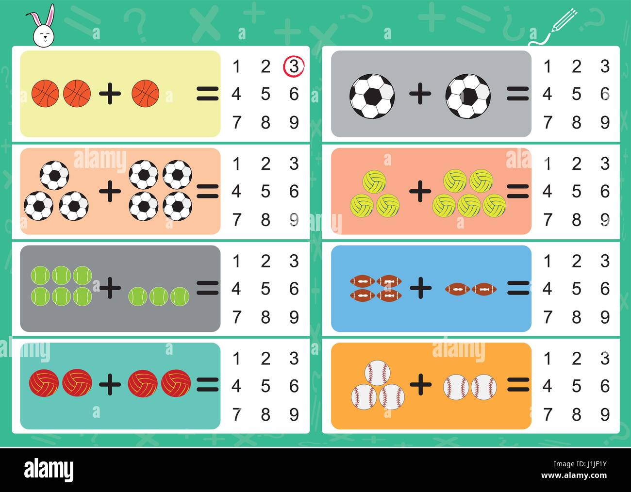 Examen de maths Banque d'images vectorielles - Page 2 - Alamy