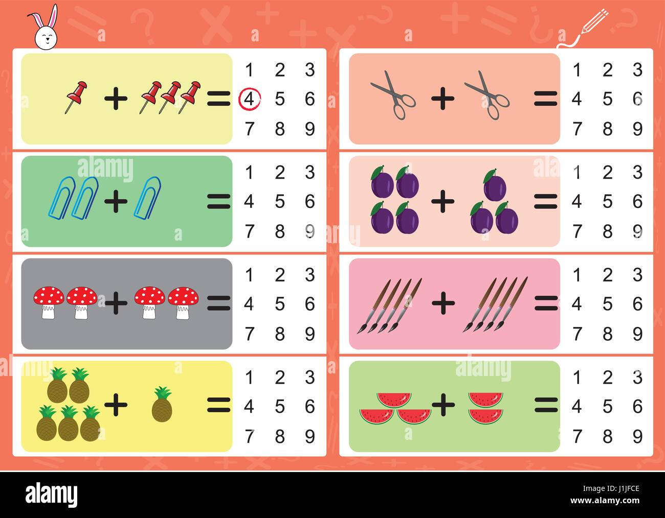 Examen de maths Banque d'images vectorielles - Page 2 - Alamy