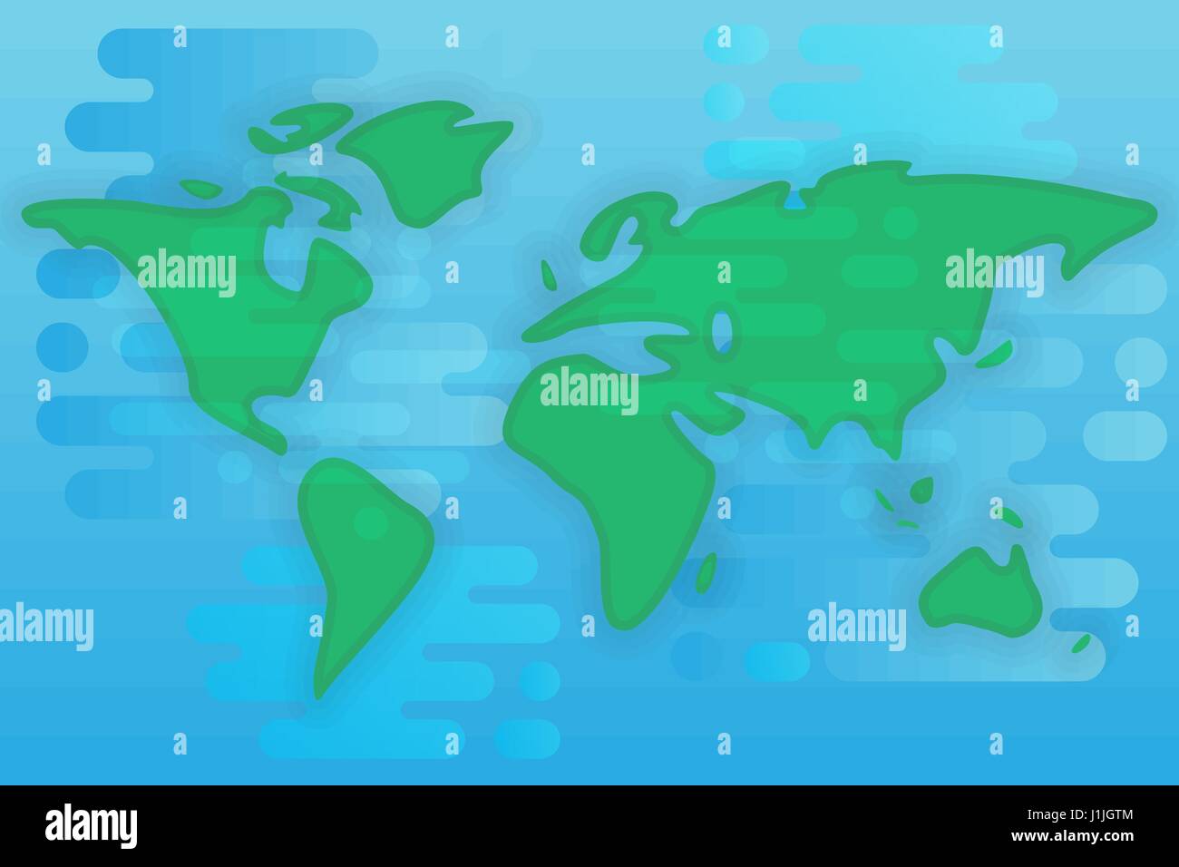 Africa map cartoon Banque de photographies et d’images à haute ...