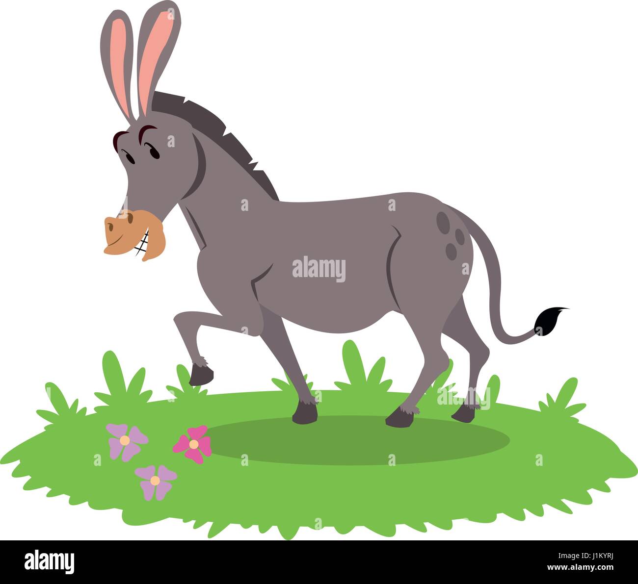 Donkey Cartoon Banque d'image et photos - Alamy