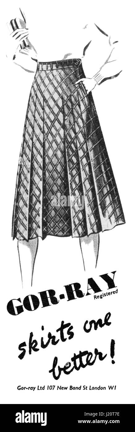 Gor ray skirts Banque d'images détourées - Alamy