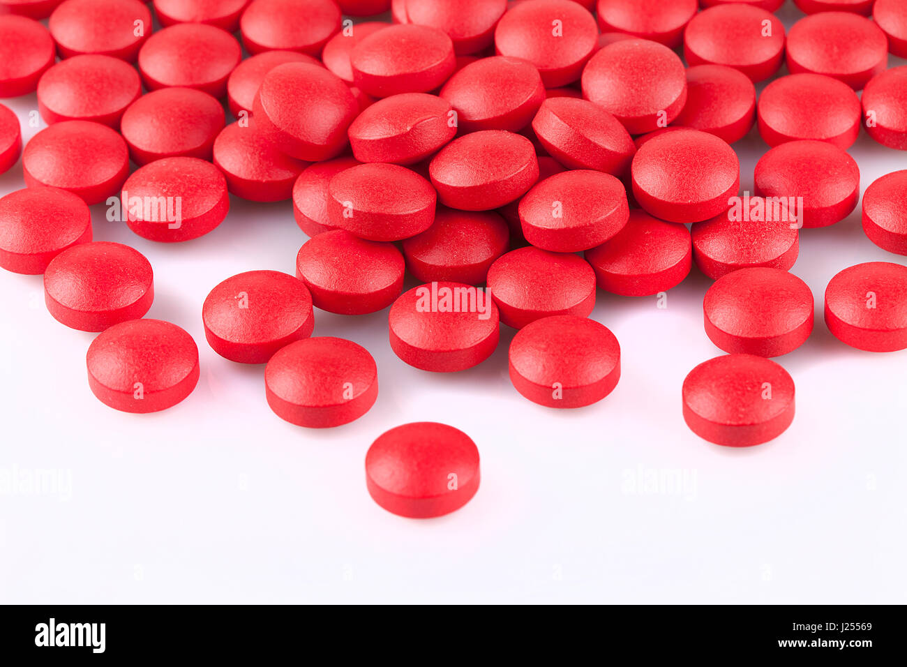 Pilule rouge et blanche Banque de photographies et d’images à haute ...