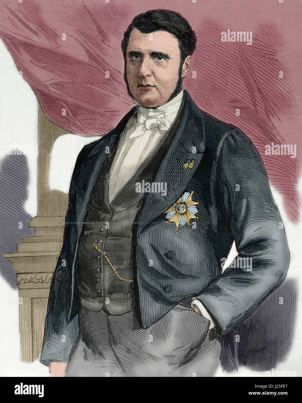 Alexandre Florian Joseph, comte Colonna-Walewski (1810-1868). Polonais ...