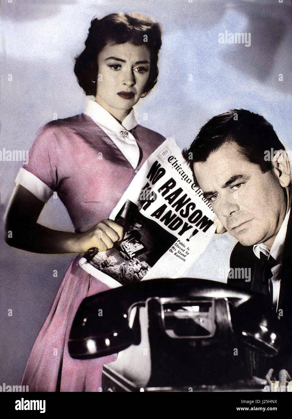 Menschenraub alias. Rançon ! , USA 1956 Regie : Alex Segal acteurs ...