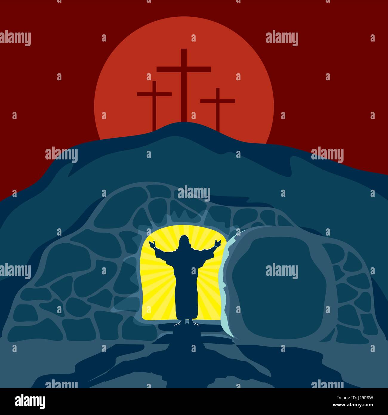 Jésus Ressuscité Christ Banque d'image et photos - Alamy