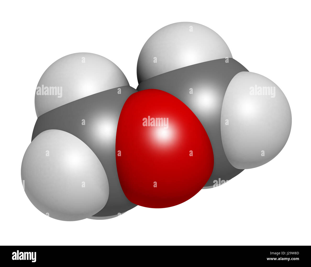 Dimethyl ether molecule Banque de photographies et d’images à haute ...