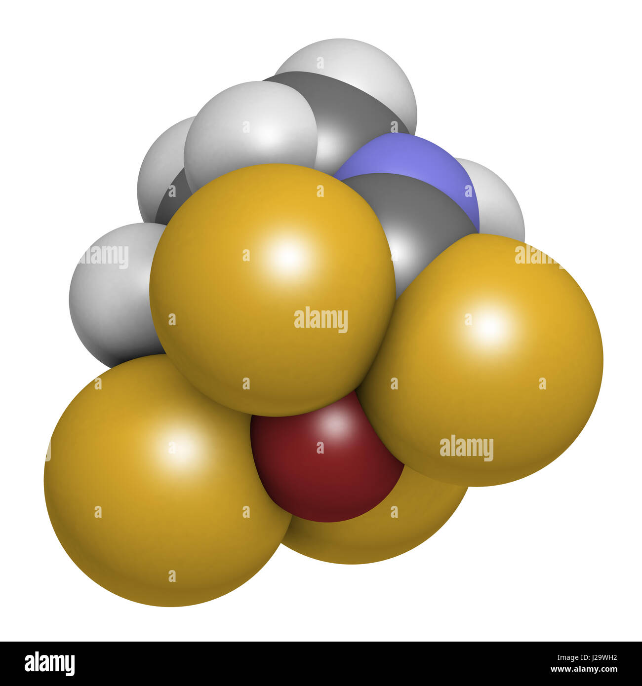 Zineb fungicide molecule Banque de photographies et d’images à haute ...