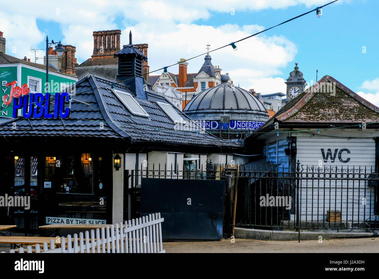 Clapham common underground station Banque de photographies et d’images ...