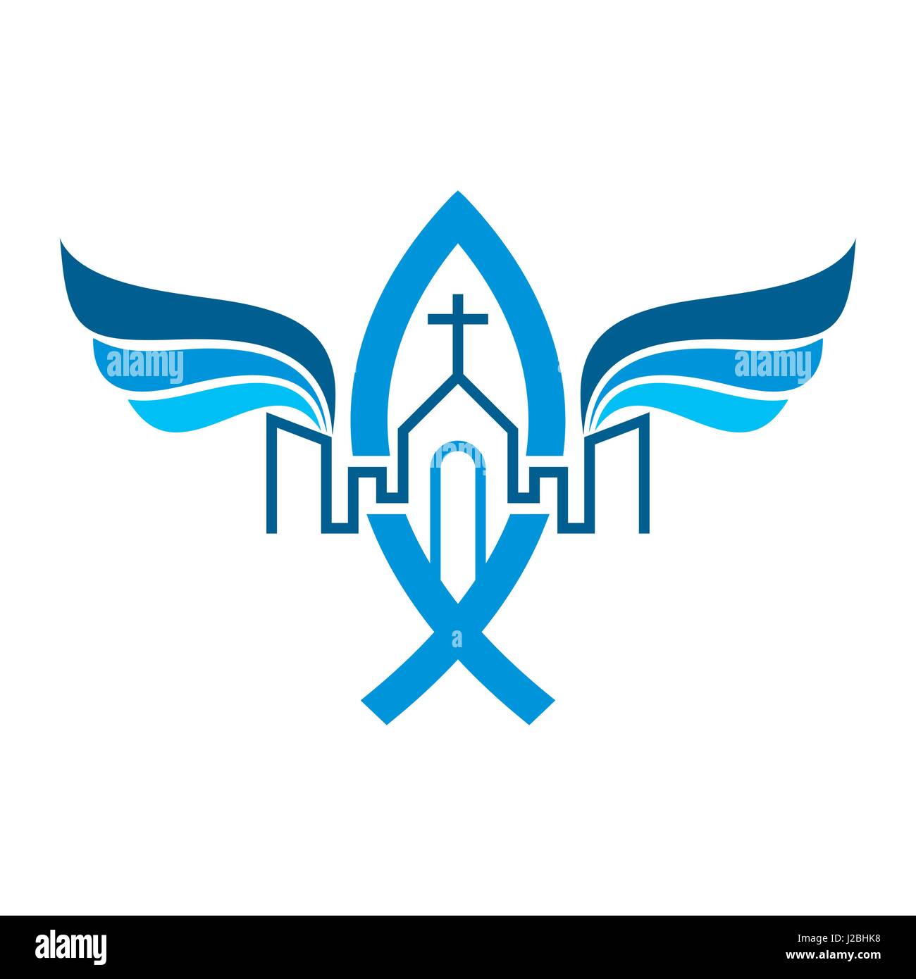 Church logo Banque de photographies et d’images à haute résolution - Alamy
