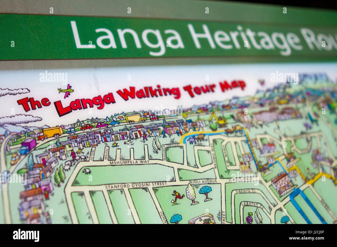 La carte du circuit de langa Banque de photographies et d’images à ...