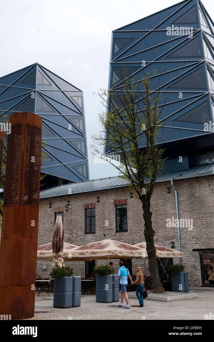 Tallinn rotermann quarter architecture Banque de photographies et d ...