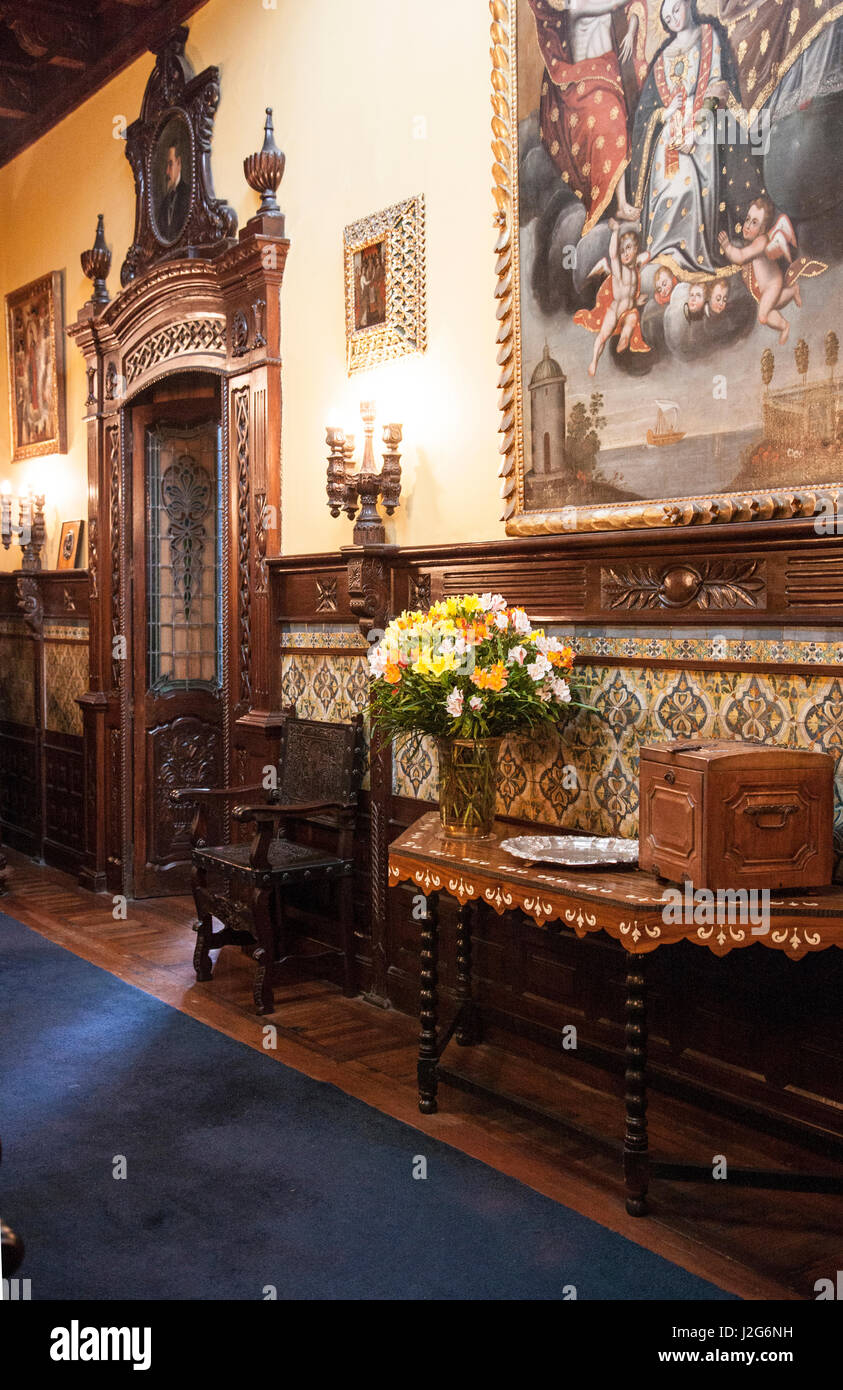 La Casa de Alaiga est la plus ancienne demeure coloniale de Lima. Le ...