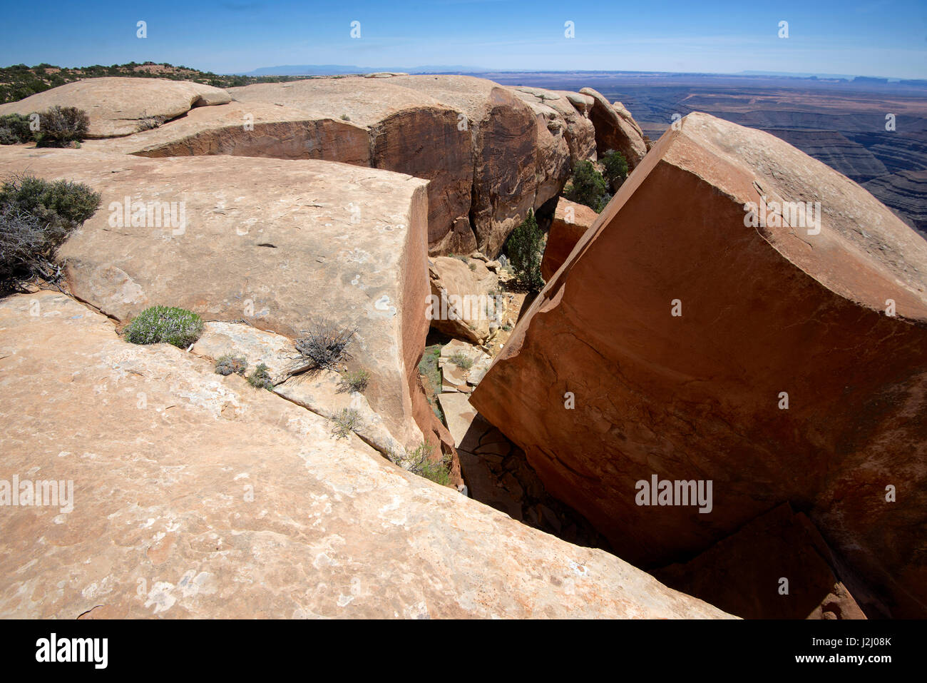 Fracture de l'utah cube Banque de photographies et d’images à haute ...