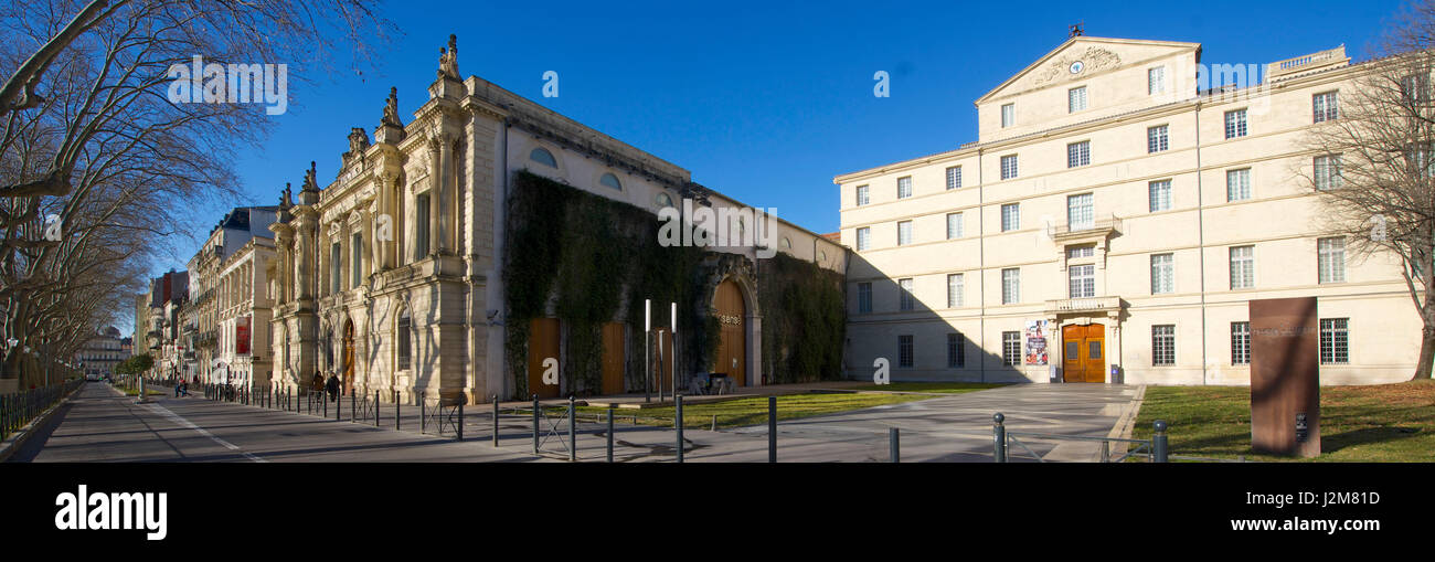 La France, Hérault, Montpellier, centre historique, l'Ecusson, musée ...