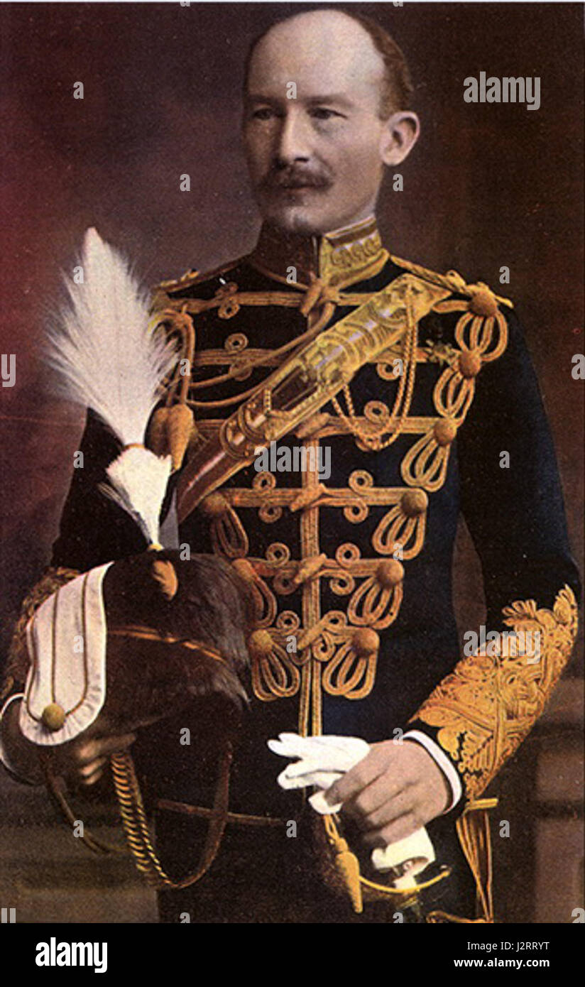 L'image représente un capitaine du 13th Hussars, un régiment de ...