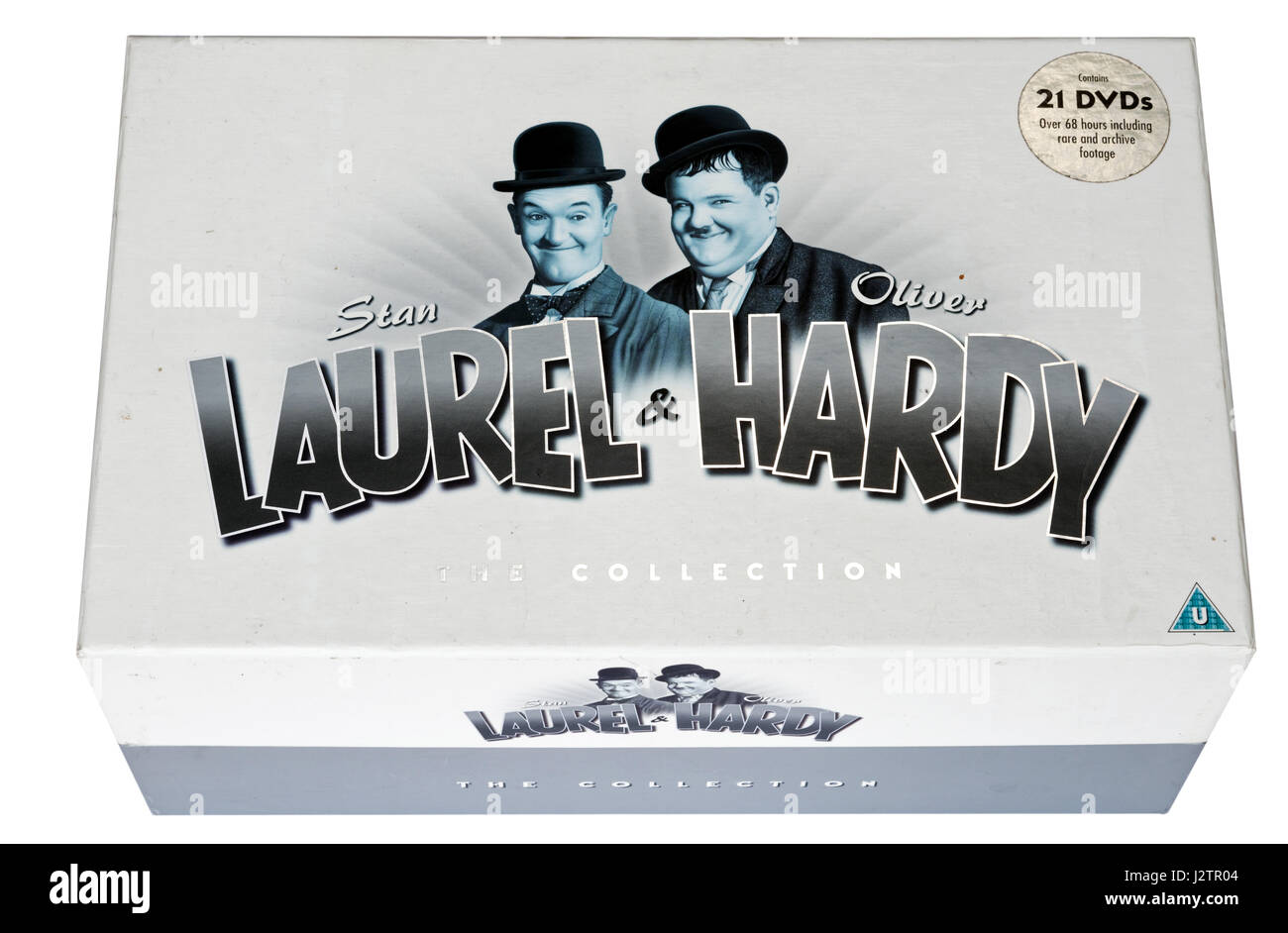 Laurel et Hardy Collection complète DVD Box Set Photo Stock - Alamy