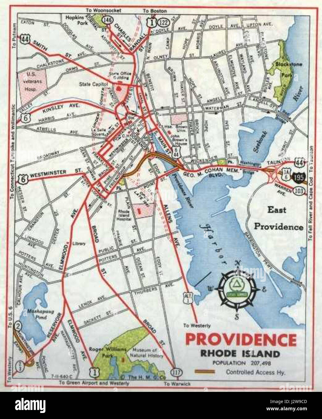 Carte de la providence Banque de photographies et d’images à haute ...