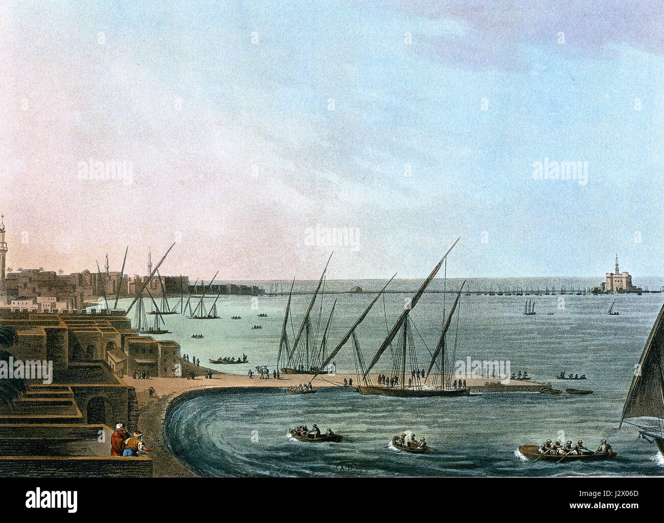 Alexandrie et phare se traduit par Alexandrie et le phare, en référence ...