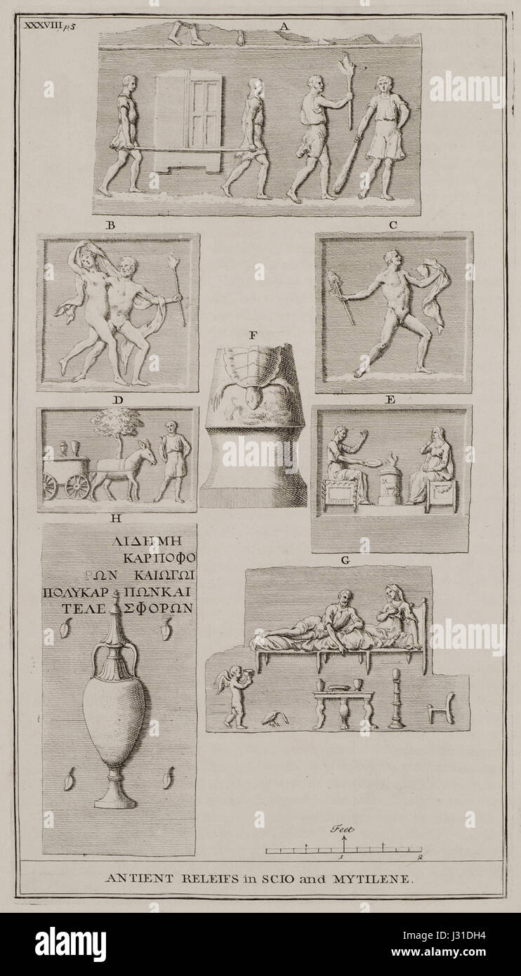 Mytilène map Banque de photographies et d’images à haute résolution - Alamy