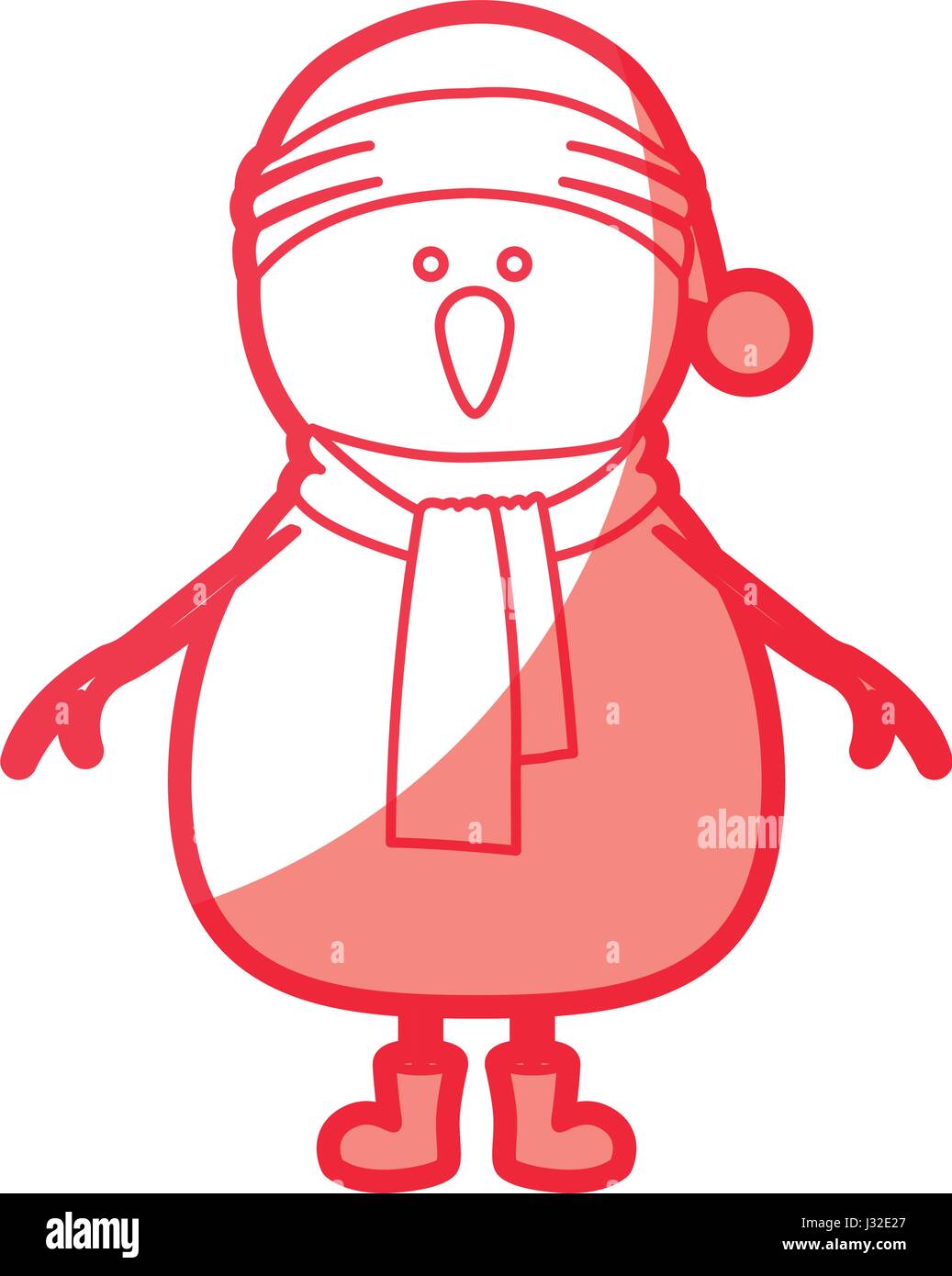 Nez de carotte rouge Banque d'images vectorielles - Alamy