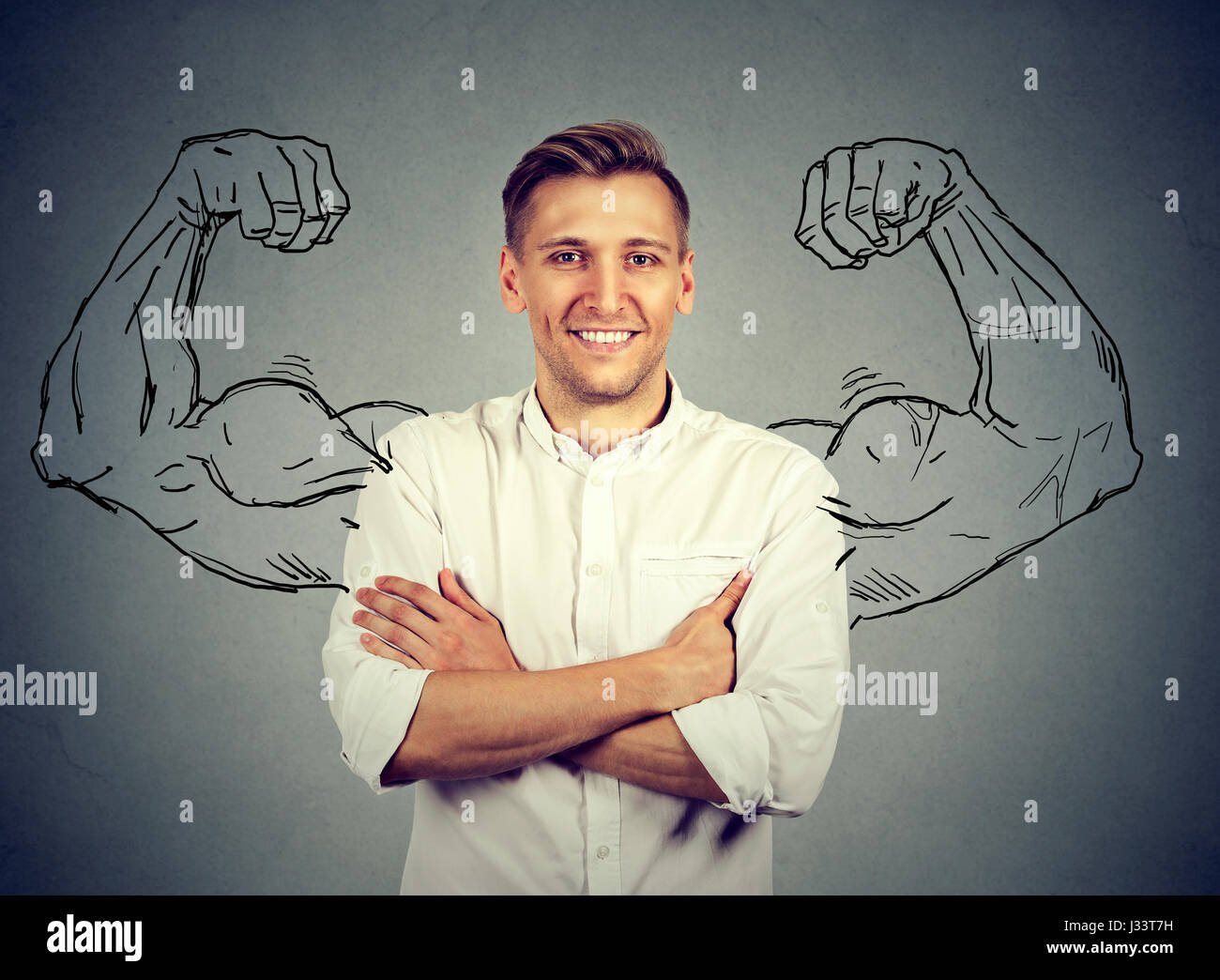 Bras fort Banque de photographies et d’images à haute résolution - Alamy