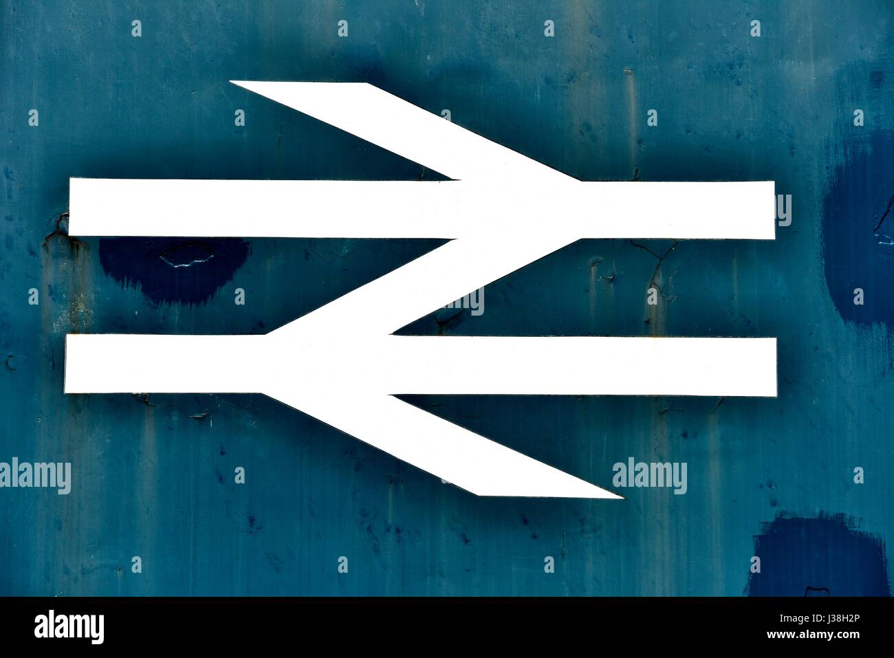 British rail double arrow logo Banque de photographies et d’images à ...