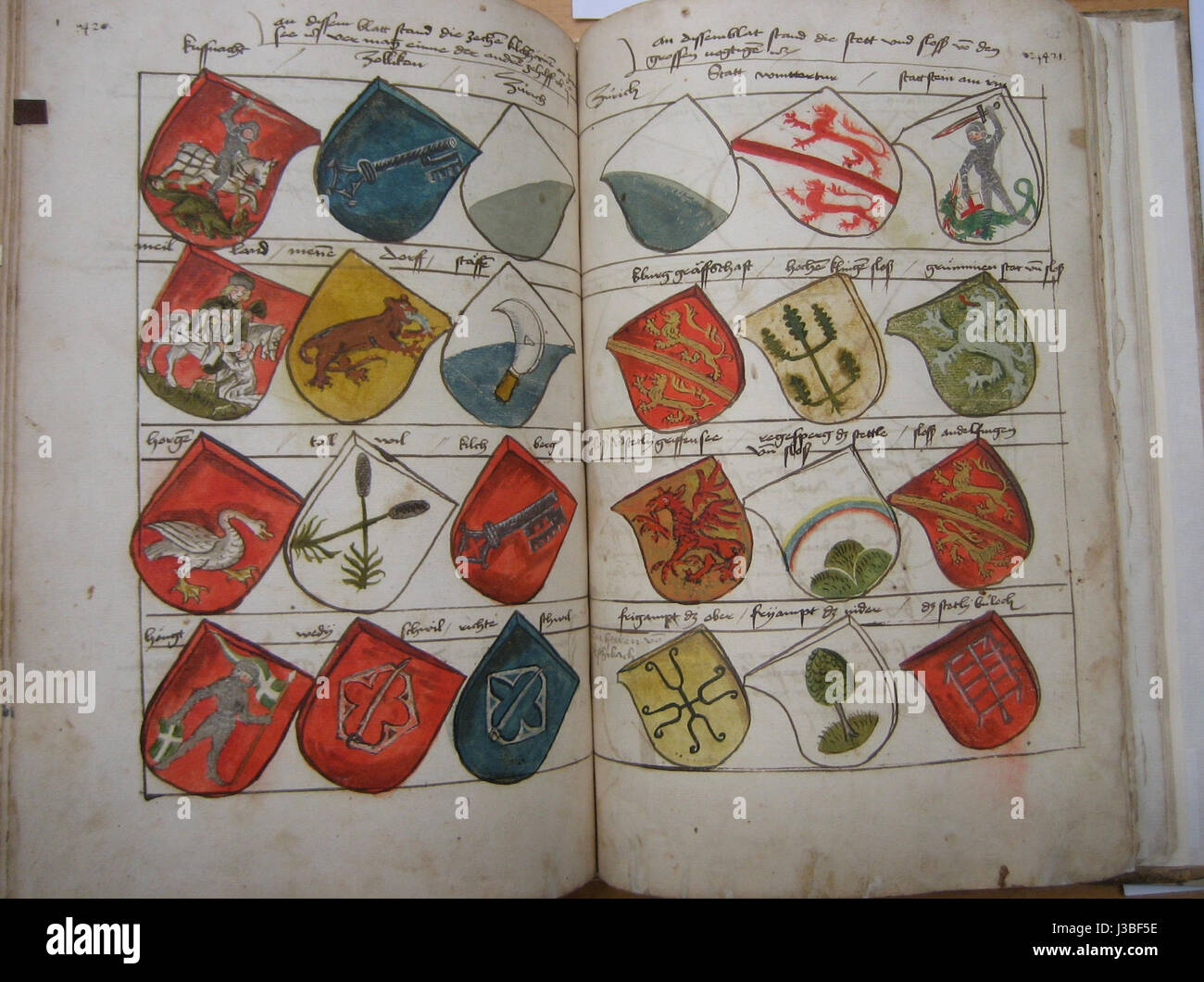 Le Wappen d'Edlibach fait référence au bouclier héraldique ou armoiries ...