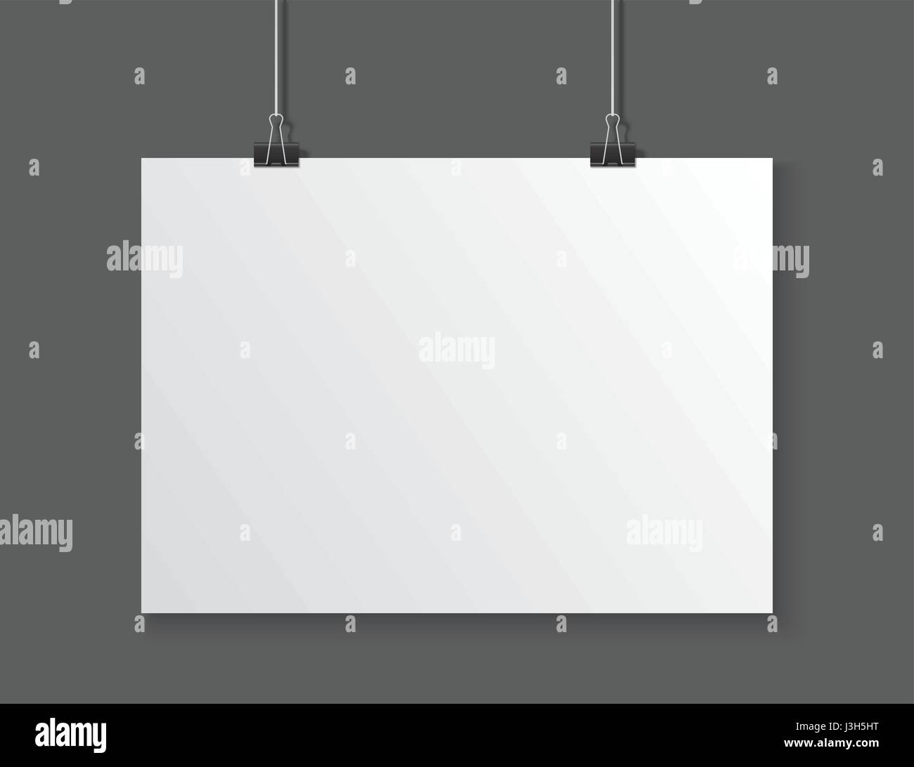 Accrocher Le Papier Peint Banque d'images vectorielles - Alamy