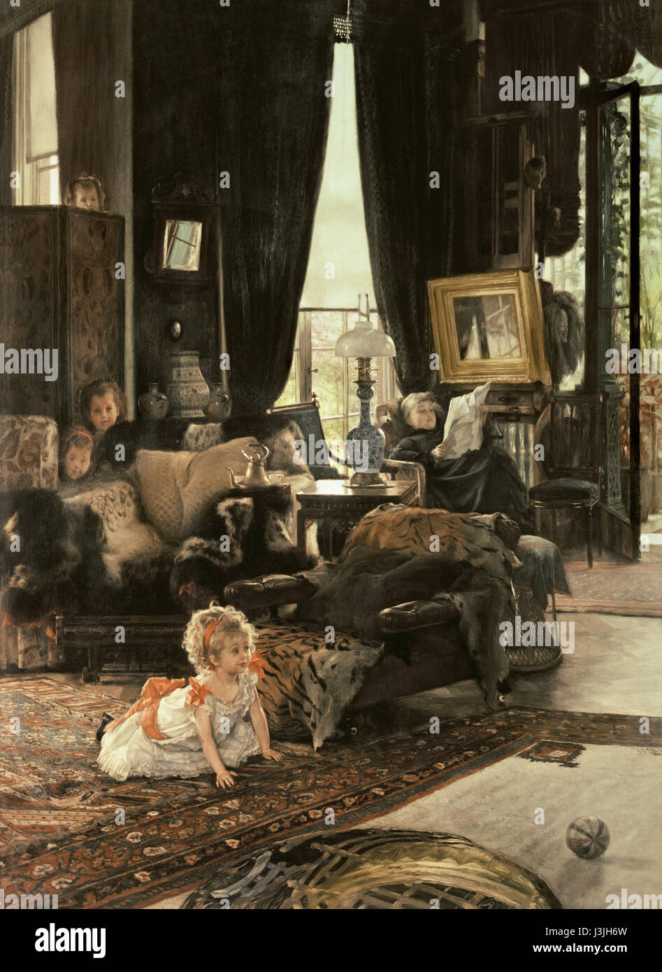 James tissot cache cache Banque de photographies et d’images à haute résolution - Alamy