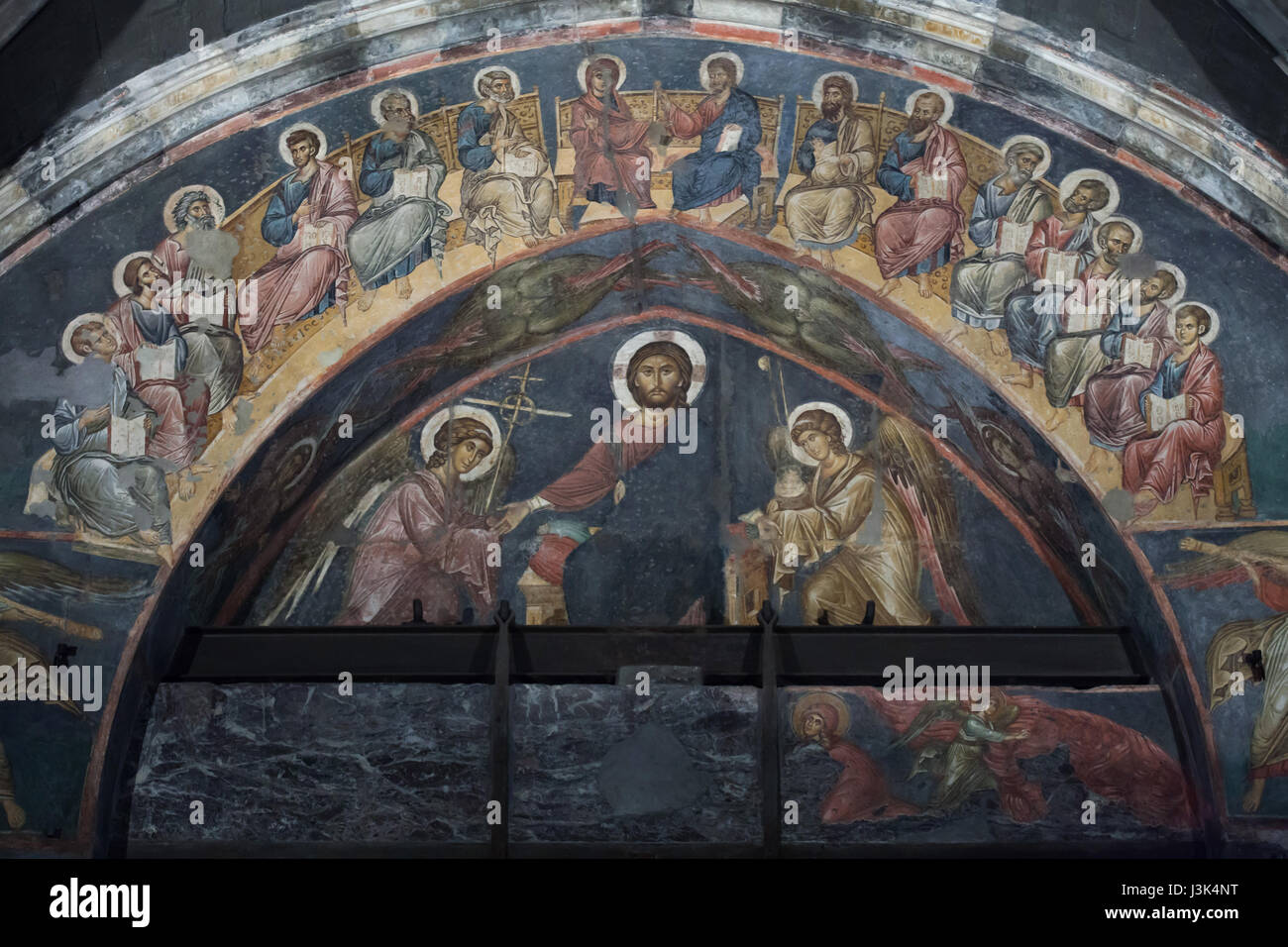 Fresque byzantine apocalypse Banque de photographies et d’images à ...