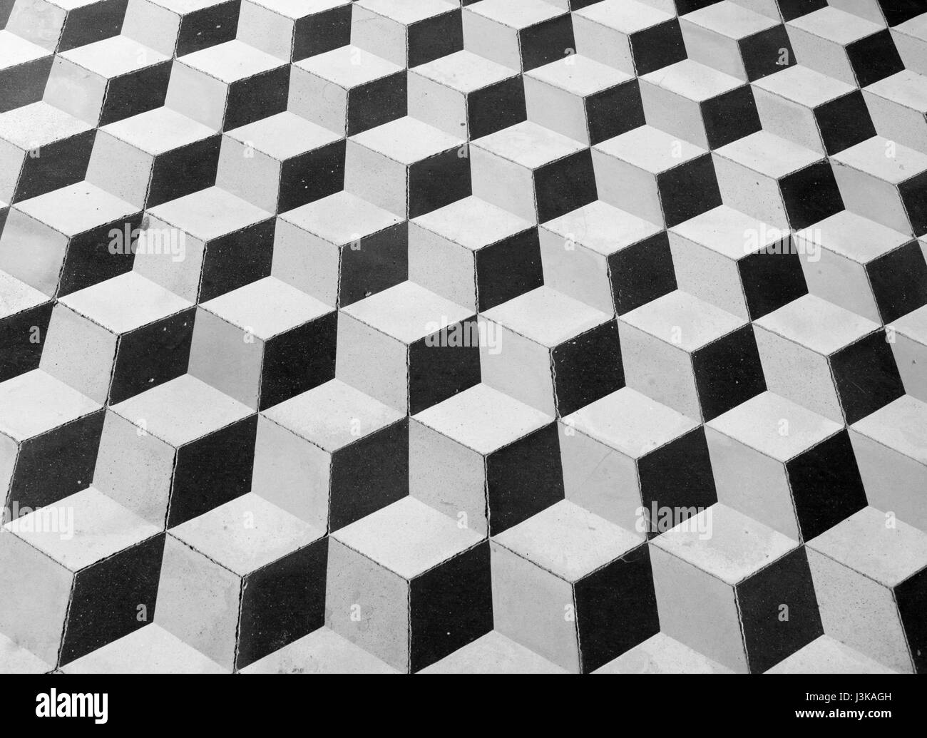 Secuencia de bloques Banque d'images noir et blanc - Alamy