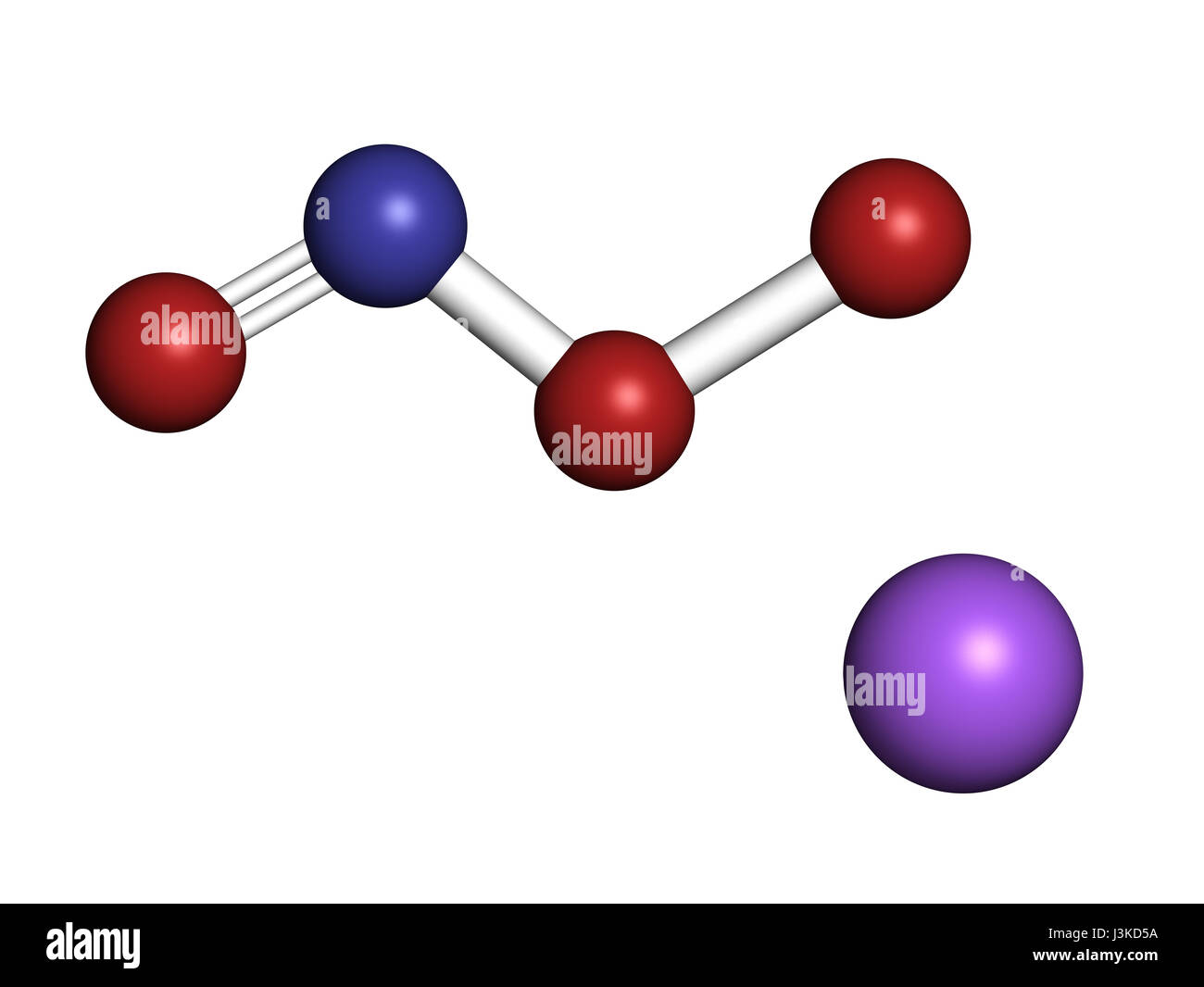 Le peroxynitrite (sodium) molécule d'espèces d'azote réactif. Formé par ...