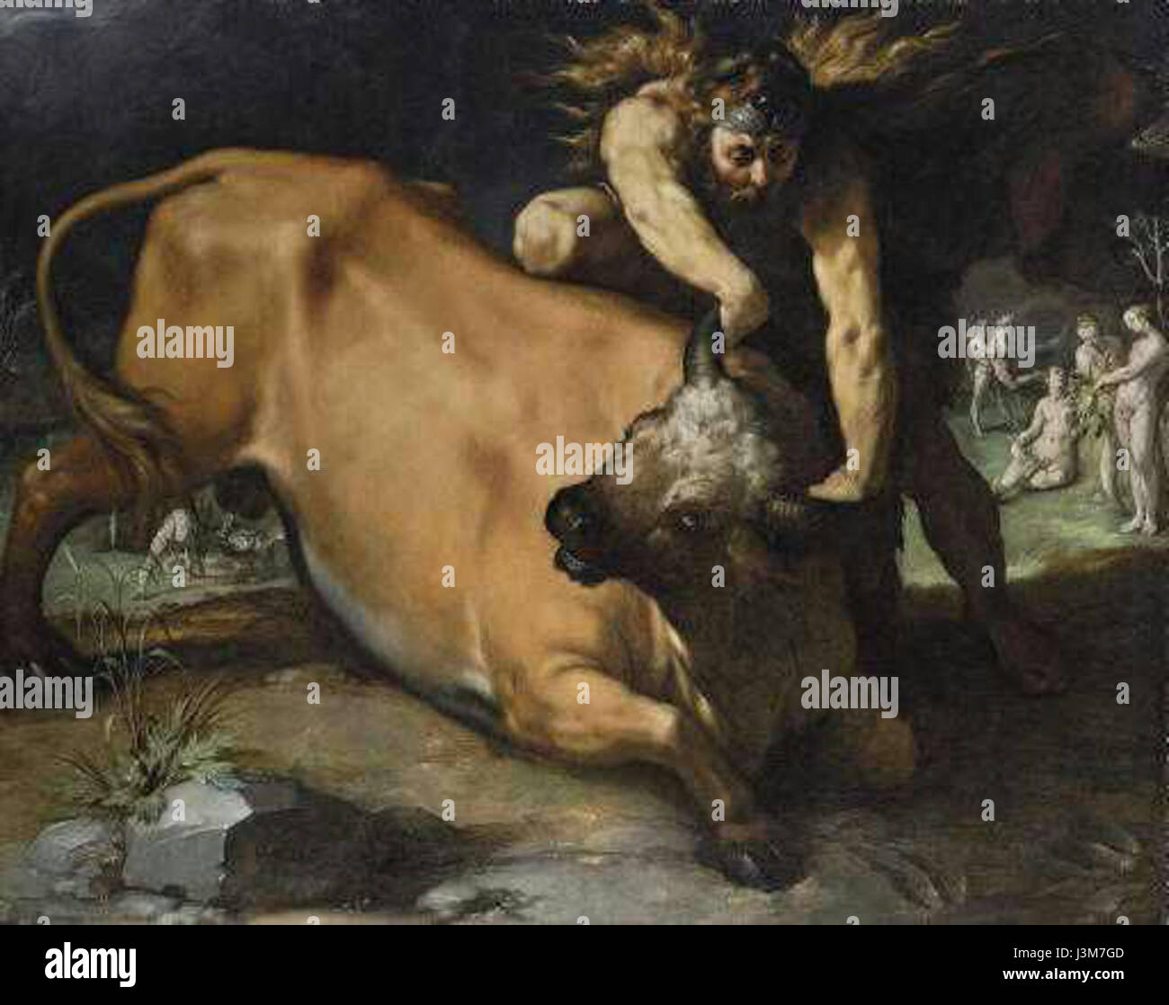 Achelous And Hercules Banque d'image et photos - Alamy