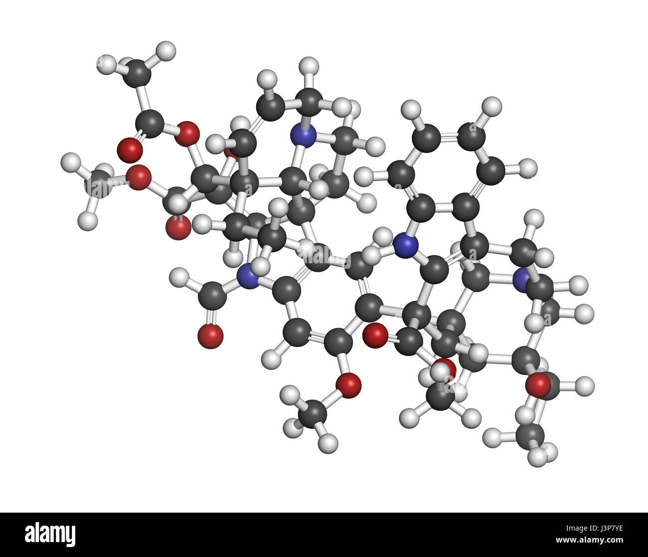 Vincrinstine cancer molécule pharmaceutique (vinca alcaloïde class ...
