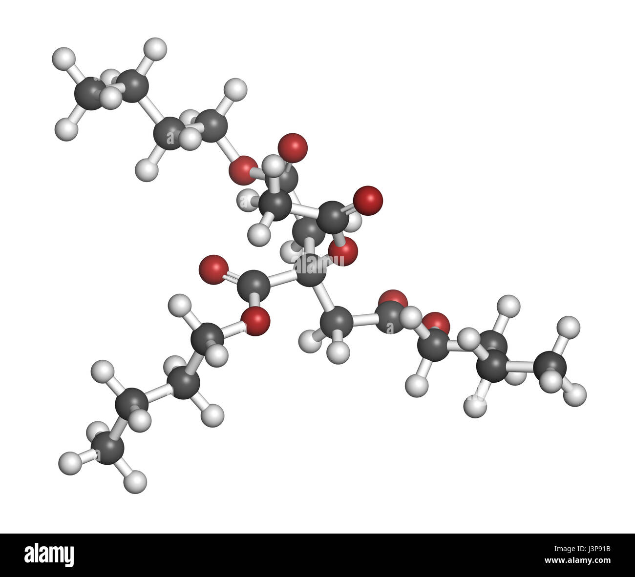 Acétyl tributyl citrate (ATBC) molécule de plastifiant. Alternative aux ...