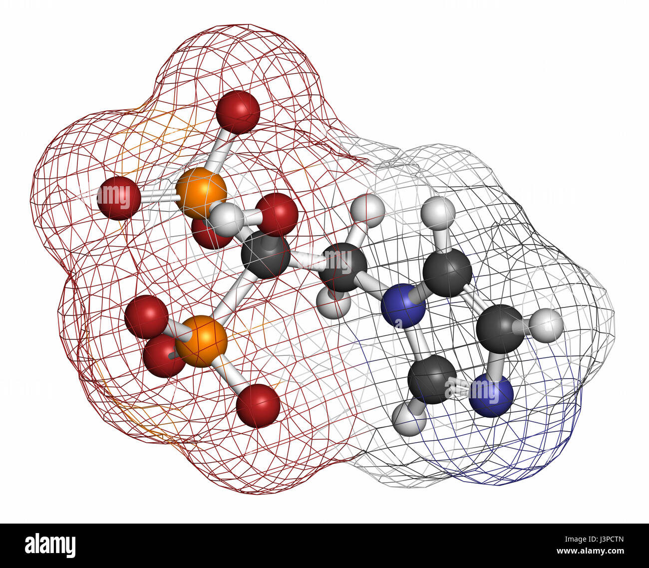 L'acide zolédronique (zolédronate) ostéoporose molécule pharmaceutique ...
