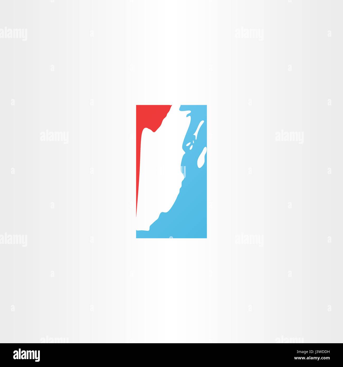 Belize map Banque d'images vectorielles - Alamy