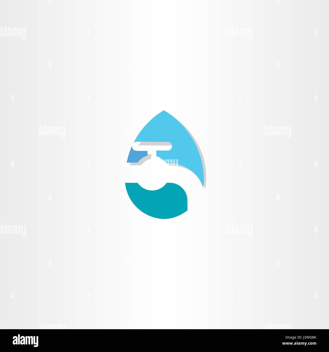 Symbole de l'eau potable Banque d'images vectorielles - Alamy
