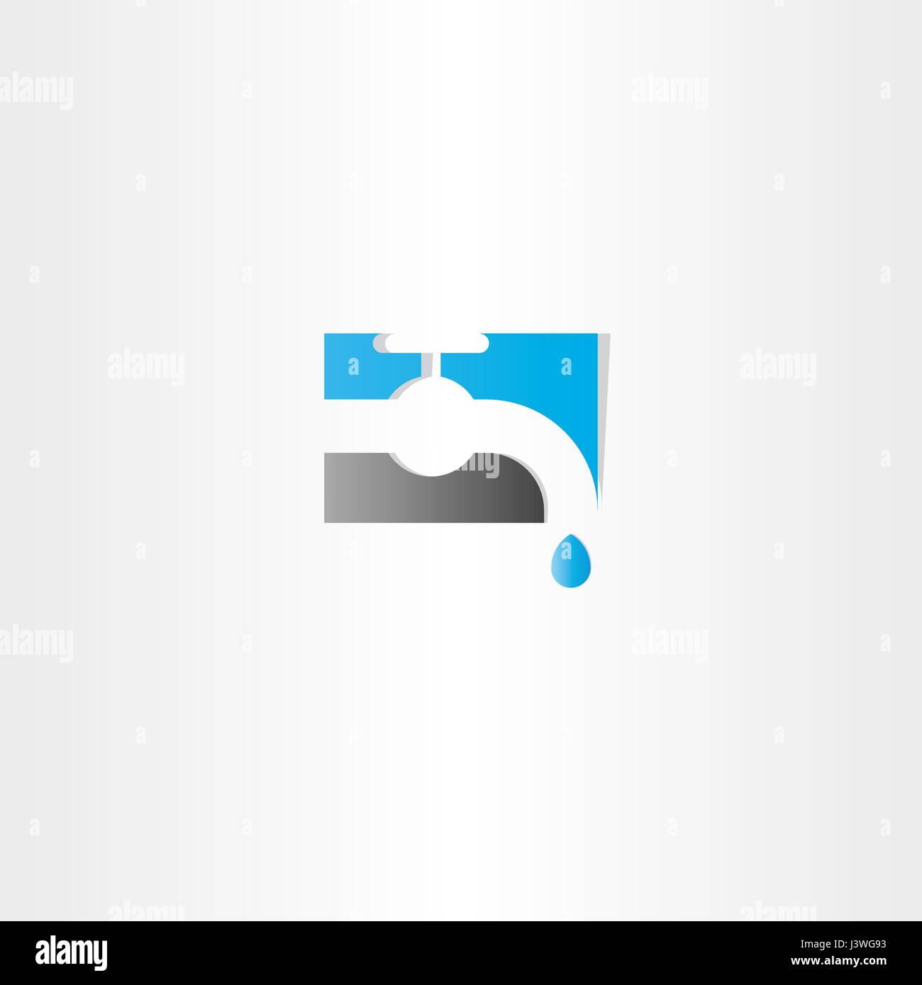 Eau potable logo Banque d'images vectorielles - Alamy