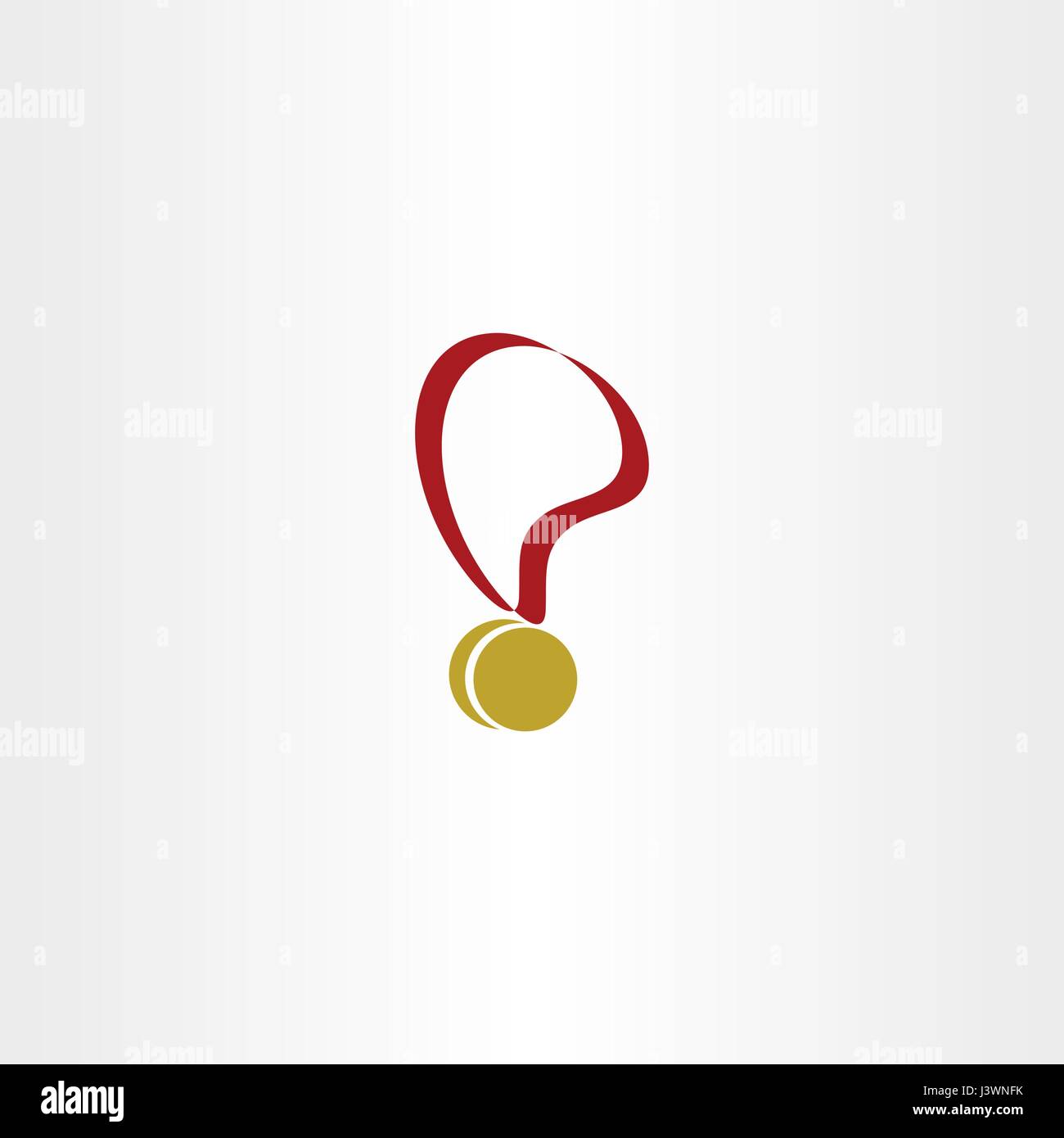 Icône vecteur symbole médaille logo design Image Vectorielle Stock - Alamy