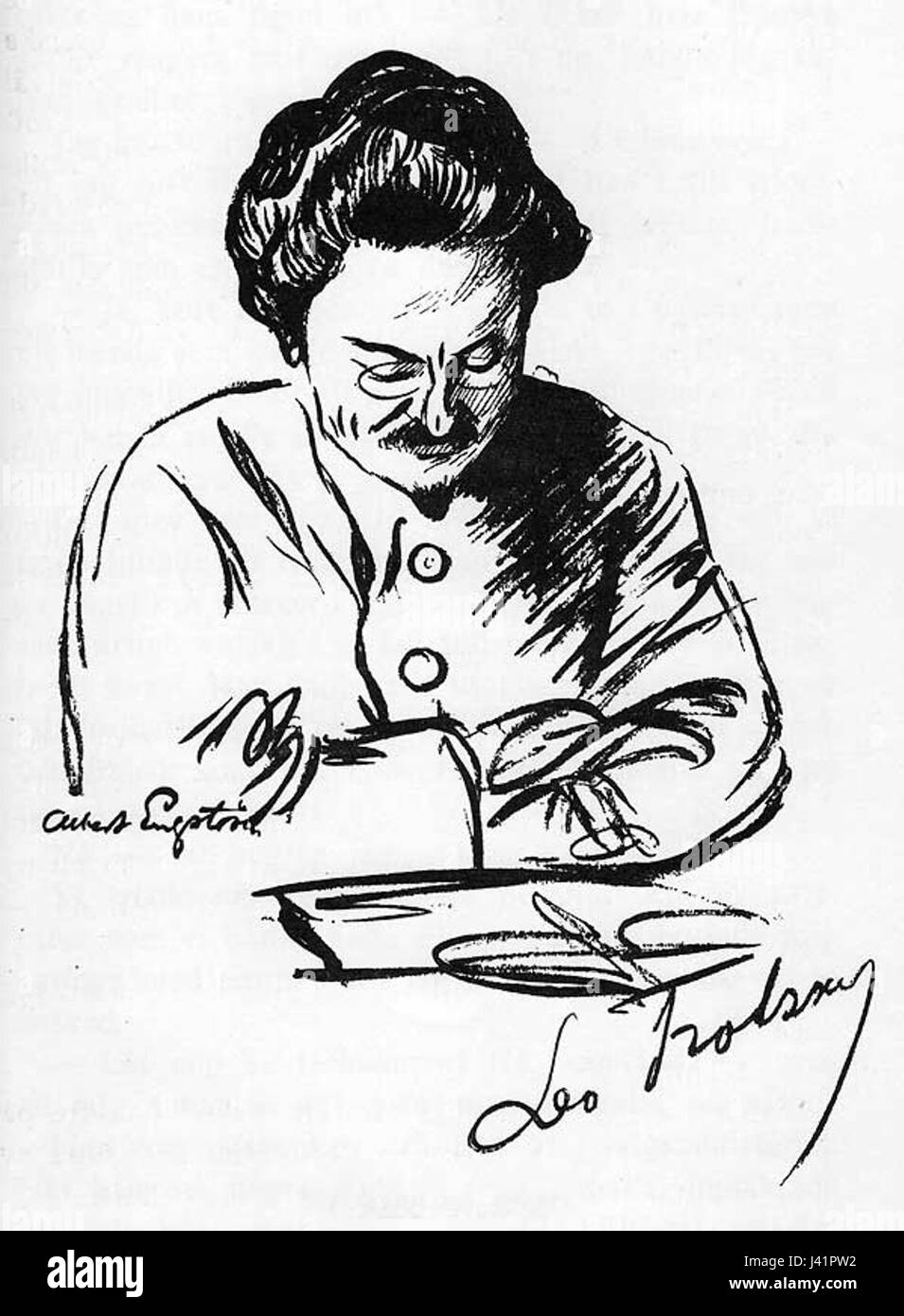 Leon trotsky drawing Banque de photographies et d’images à haute ...