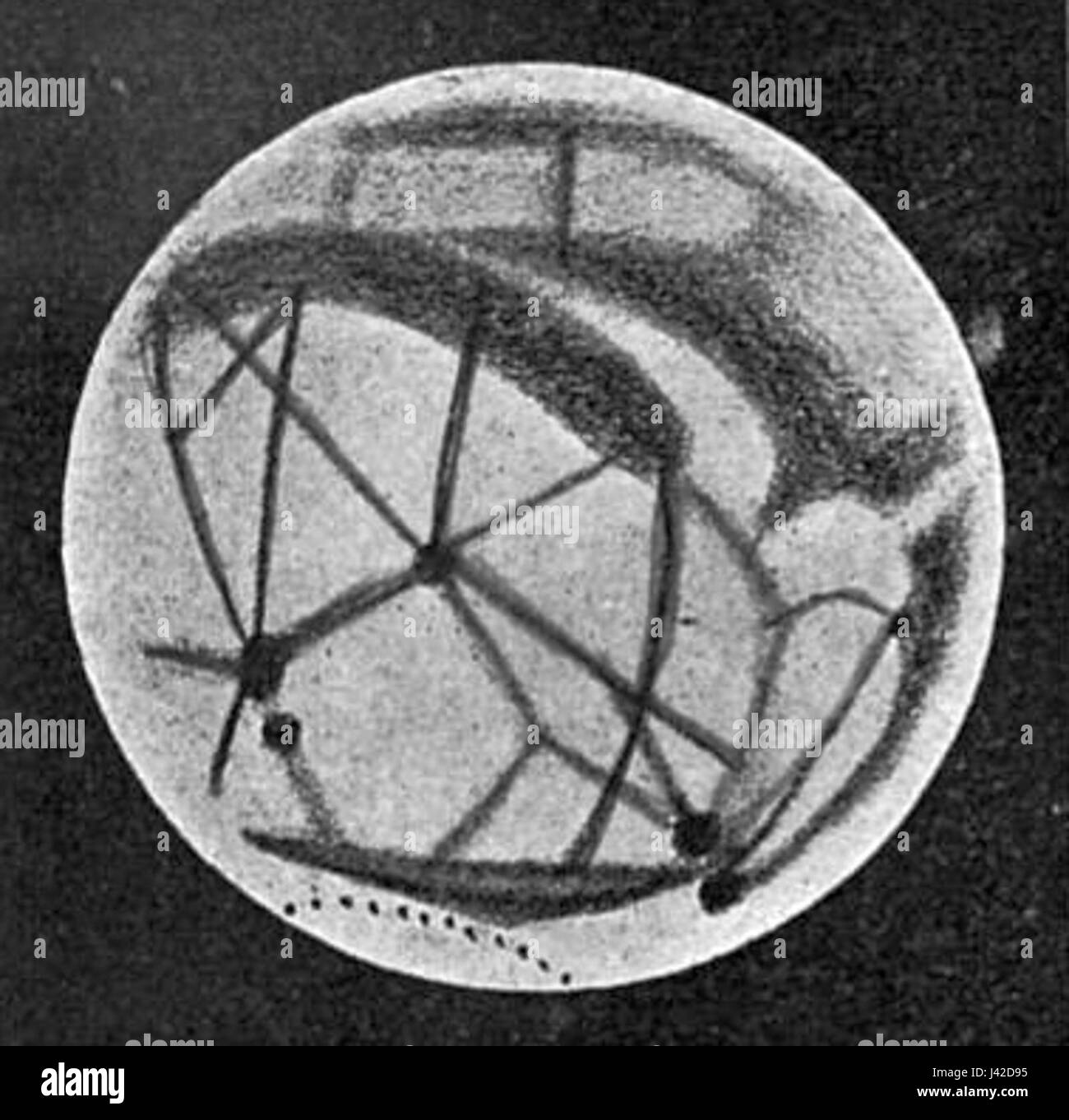 Mars map Banque d'images noir et blanc - Alamy