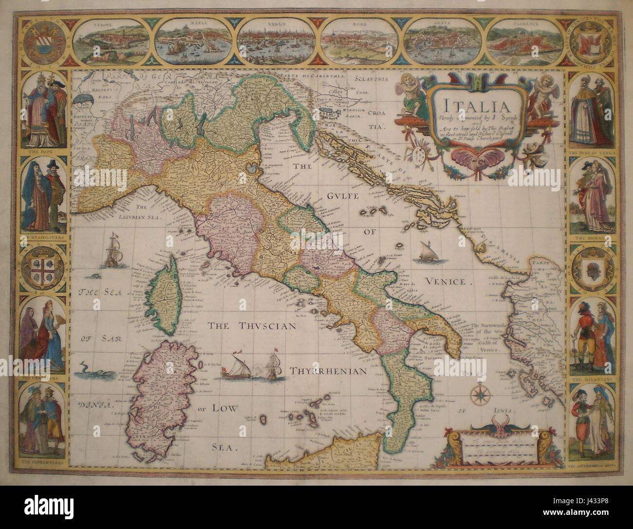 Mappa italiana Banque de photographies et d’images à haute résolution ...