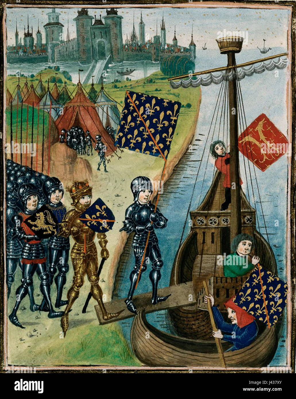 Livre des croisades Banque de photographies et d’images à haute ...